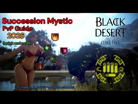 BDO | Succession Mystic PvP Guide 2026 - YouTube