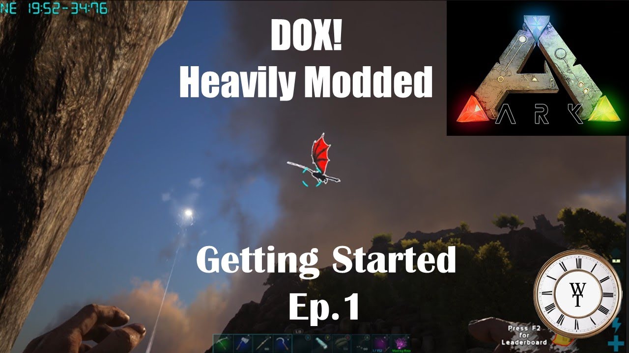 ARK Survival - DOX Dino Overhaul Mod - Ep1 - YouTube