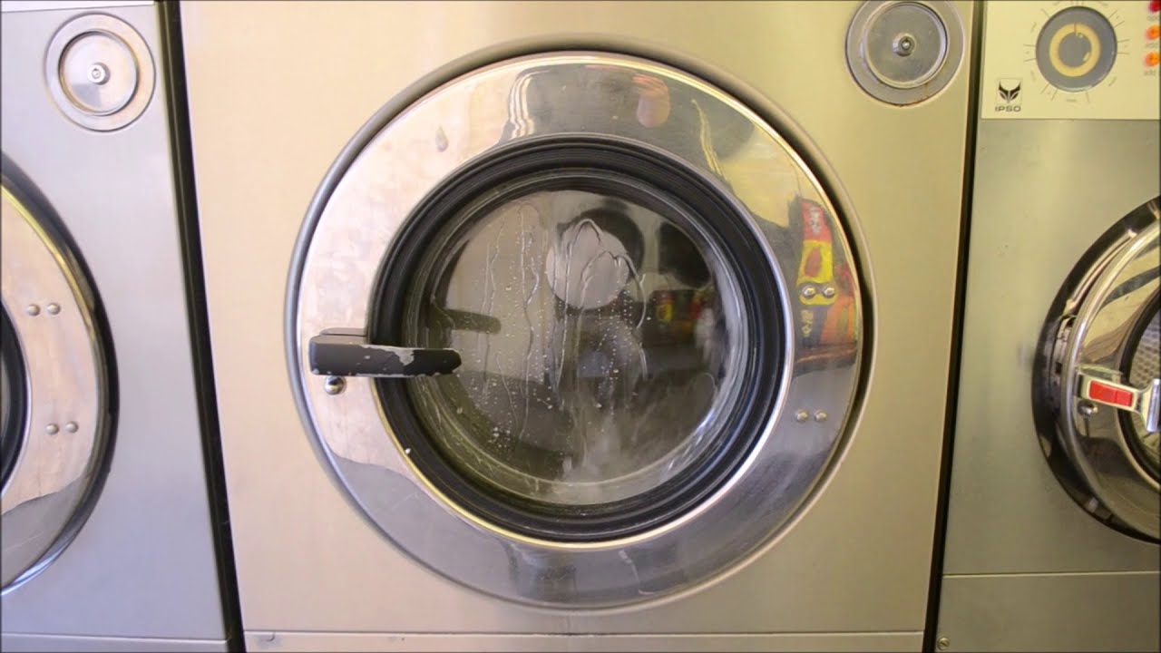 Laundrette Monthly - Ipso JLA 40 commercial washer, on a cold wash ...