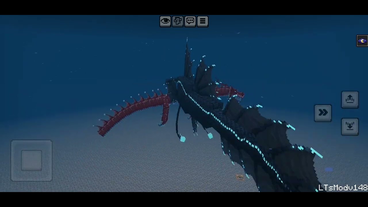 Water dragon vs Hullbreaker (minecraft mob battle) - YouTube