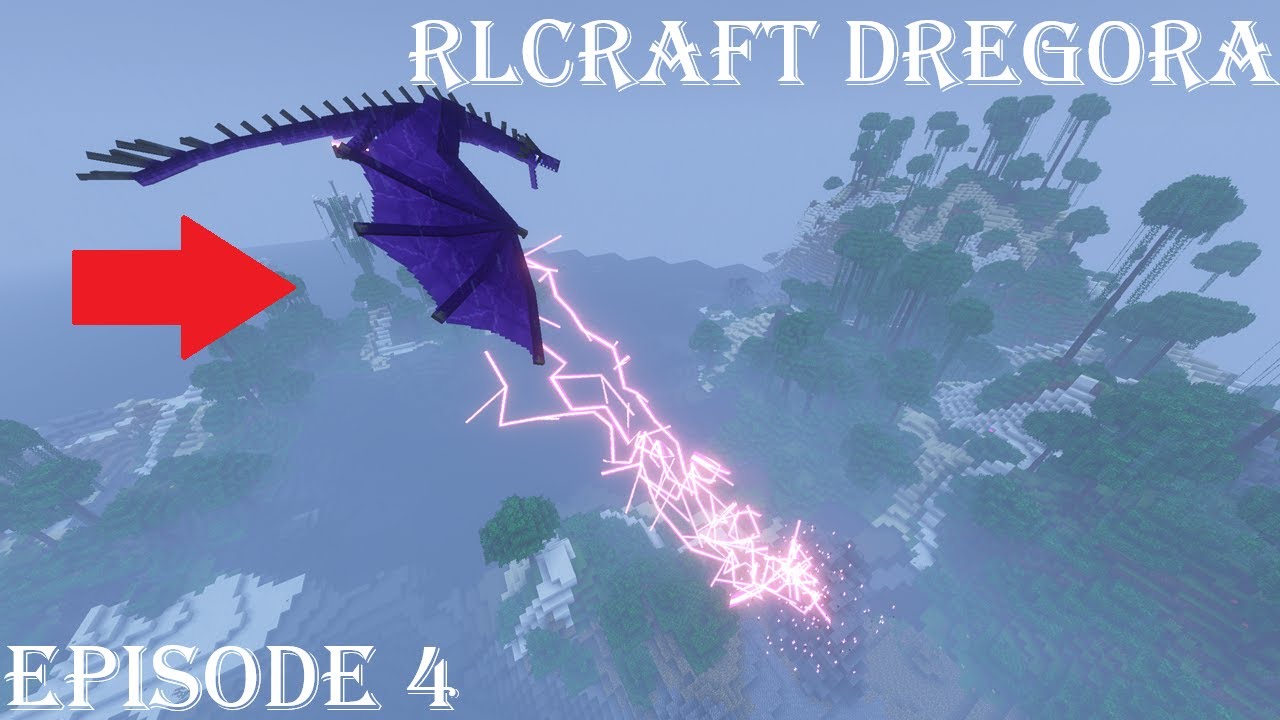 FIRST LIGHTNING DRAGON IN RLCRAFT DREGORA!! - YouTube