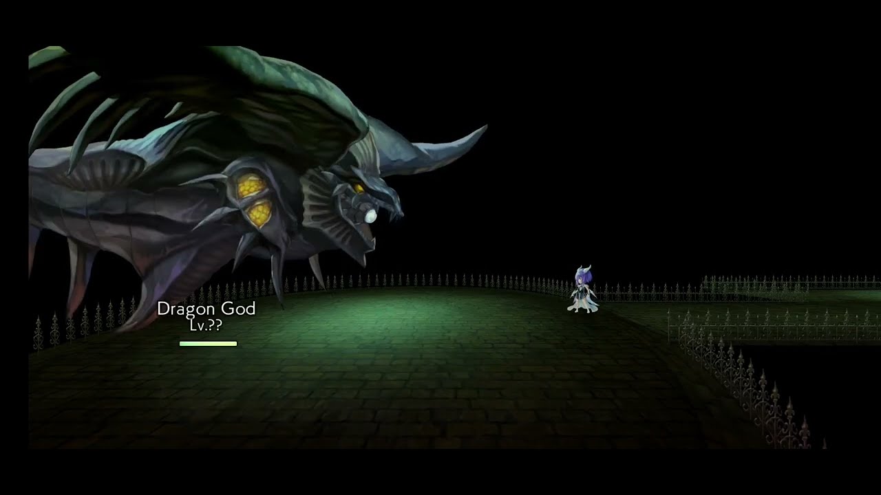 Another Eden (GL) ver 2.11.30 - Eva Solo Fight VS Dragon God - YouTube