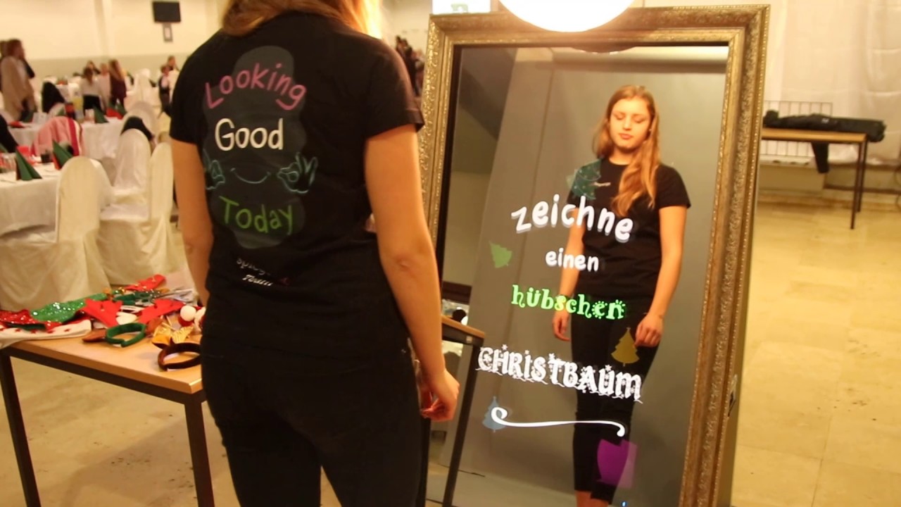 spiegelbox - die Fotobox mit dem WOW!!! Einige coole Animationen! - YouTube