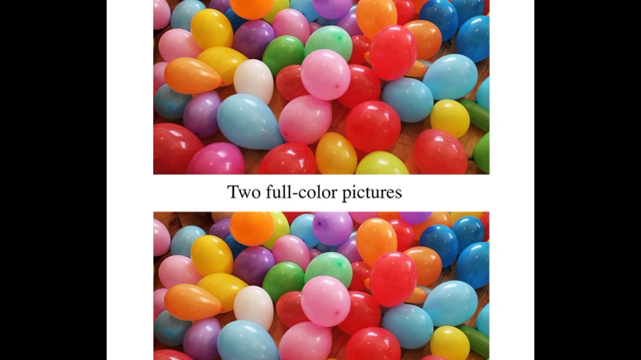 Create A Full Color Image With Just One Color and Black - YouTube