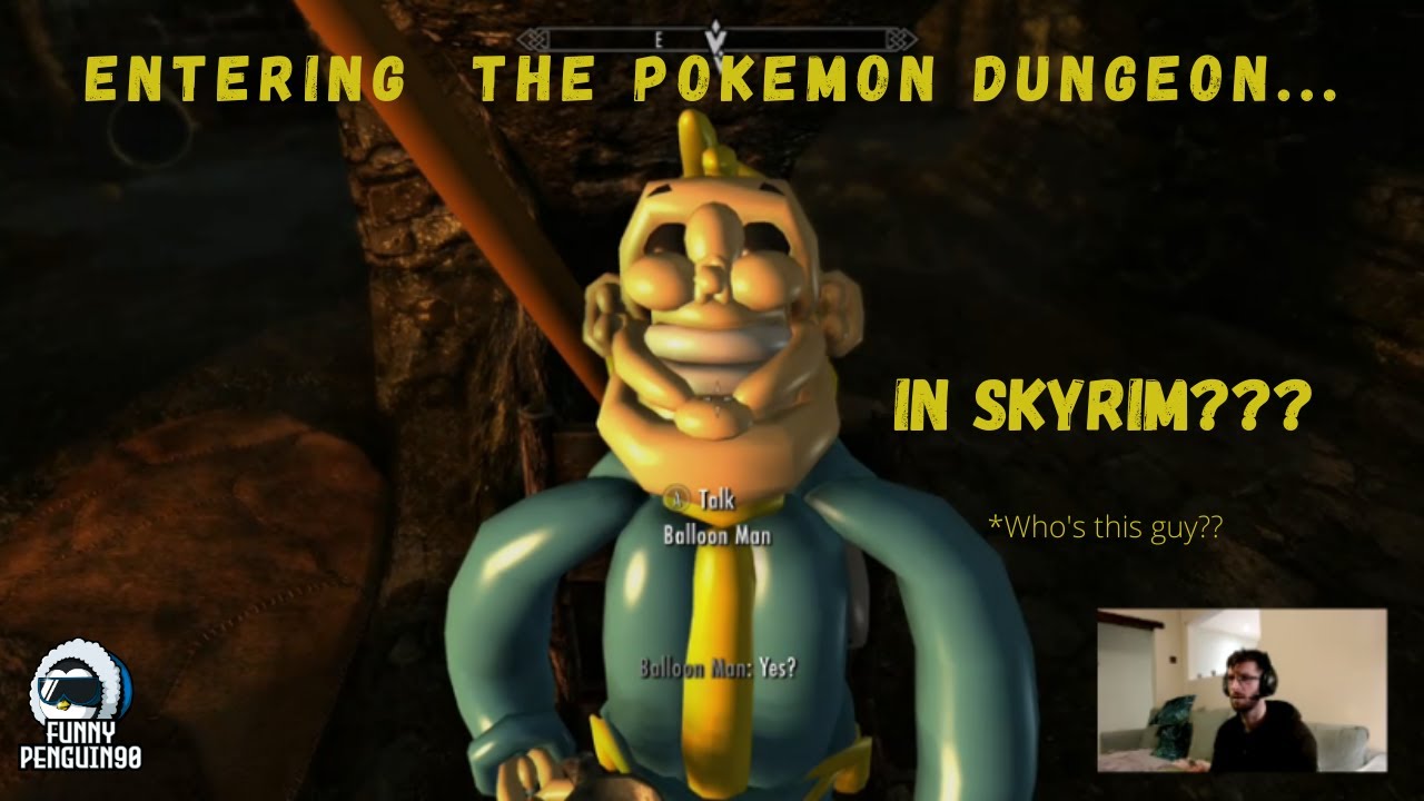 ENTERING THE POKEMON DUNGEON! - SKYRIM POKEMON MOD GAMEPLAY - Part 1 ...