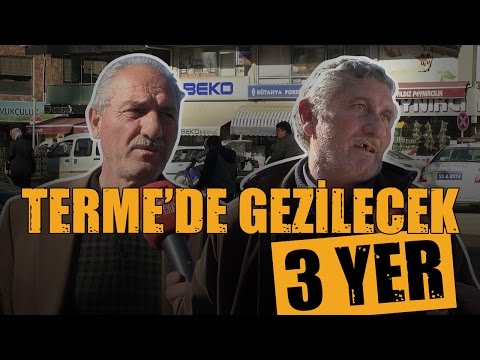Samsun Sokak Röportajları: Terme'nin en güzel yeri: MEZARLIK!
