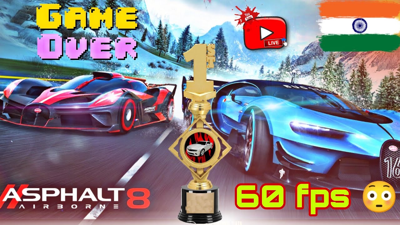 Asphalt 8 on Mobile - 60 FPS & High Graphics - YouTube