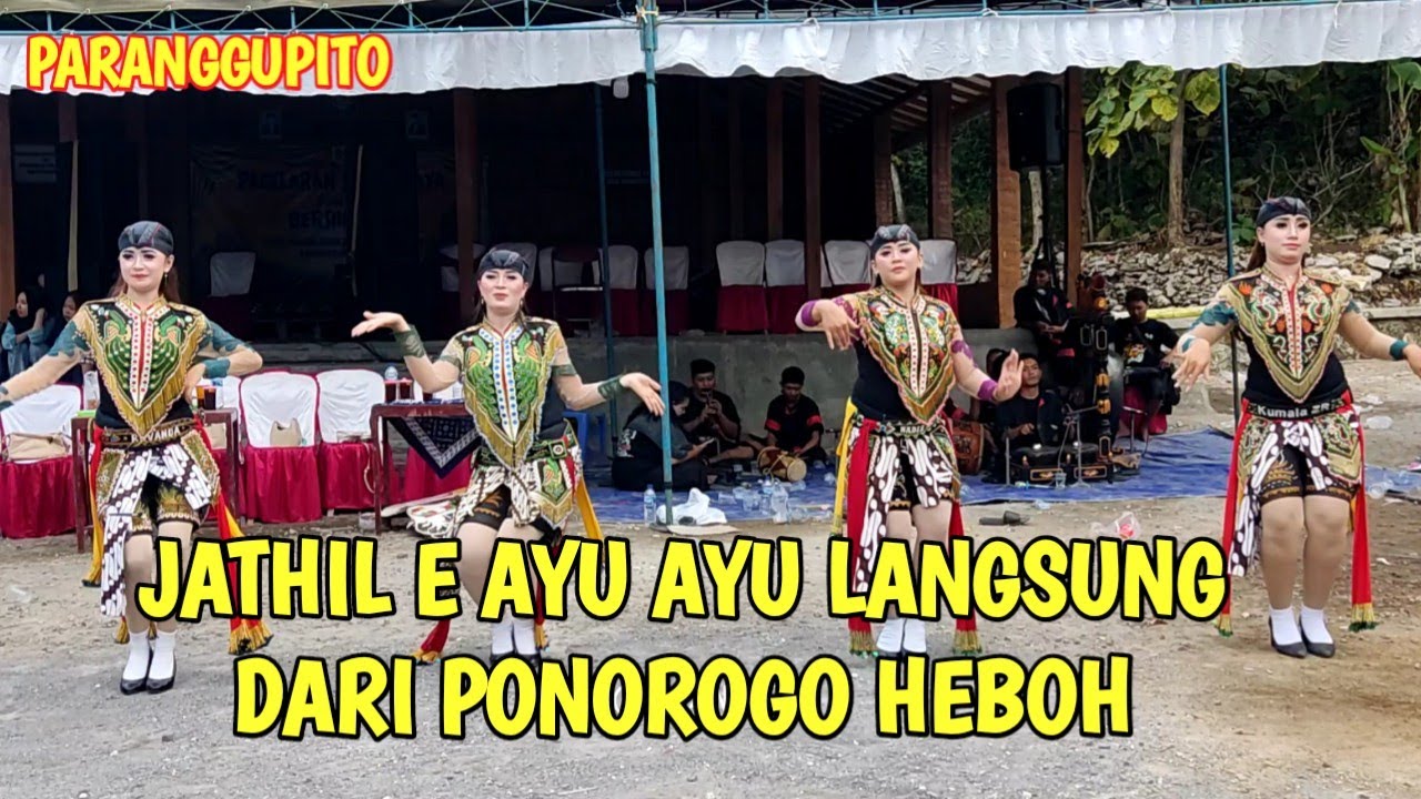 JATHIL E AYU AYU LANGSUNG DARI PONOROGO #reogindonesia #jathilan # ...