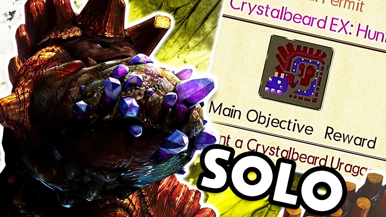 I Went Back To MHGU To Solo EX Crystalbeard Uragaan?... - YouTube