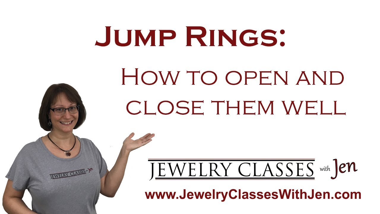 Opening and Closing Jump Rings Well - YouTube