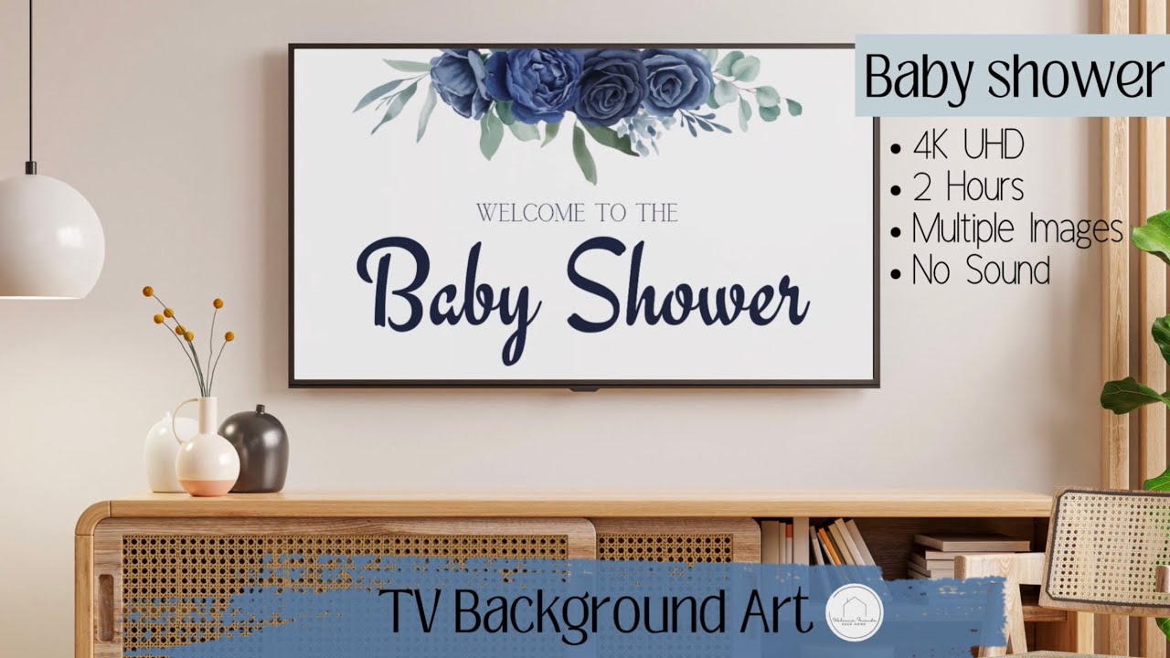 TV Art | Baby Shower Wallpaper | Frame TV Screensaver | Smart TV ...