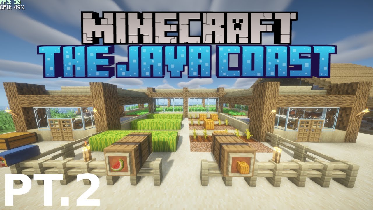 Green House Pt 2 | The Java Coast SMP - YouTube