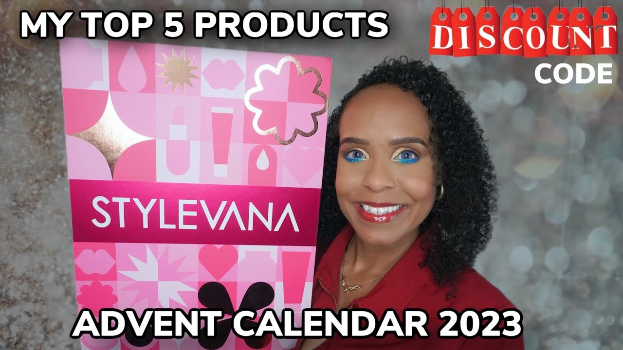 STYLEVANA ADVENT CALENDAR 2023 TOP 5 PRODUCTS + DISCOUNT CODE - YouTube