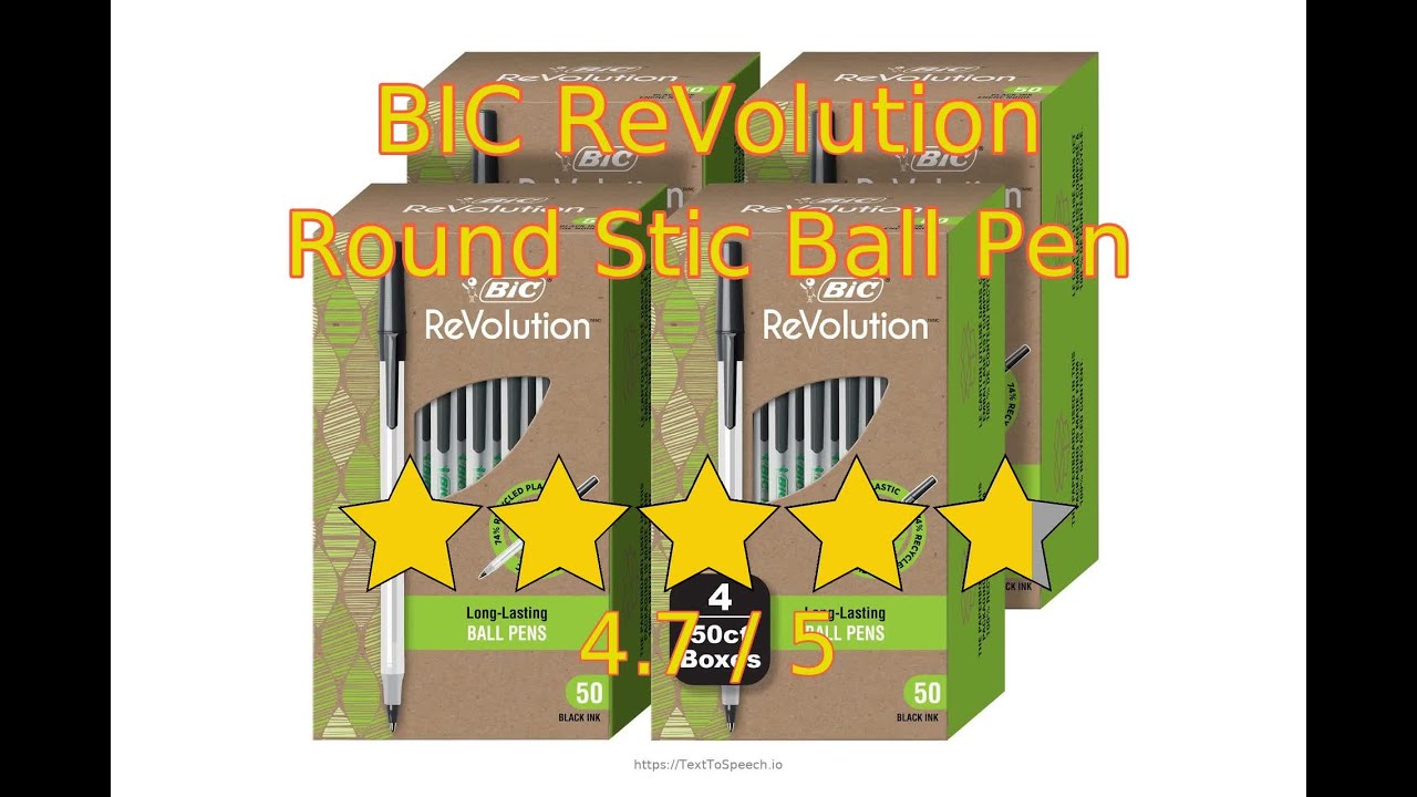 Let's review BIC ReVolution Round Stic Ball Pen in 2025