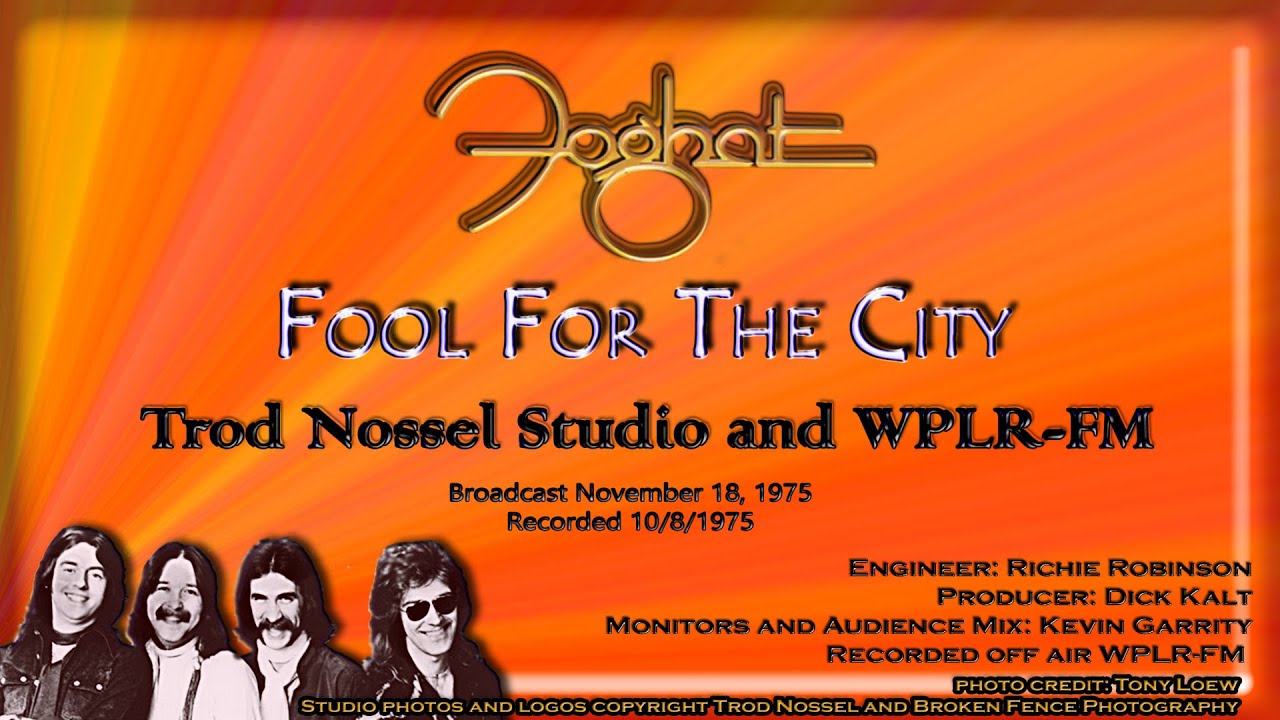 Foghat - Fool For The City _ Live 1975 - YouTube