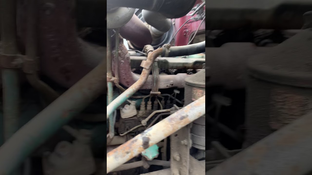 Volvo td123 full mechanical - YouTube