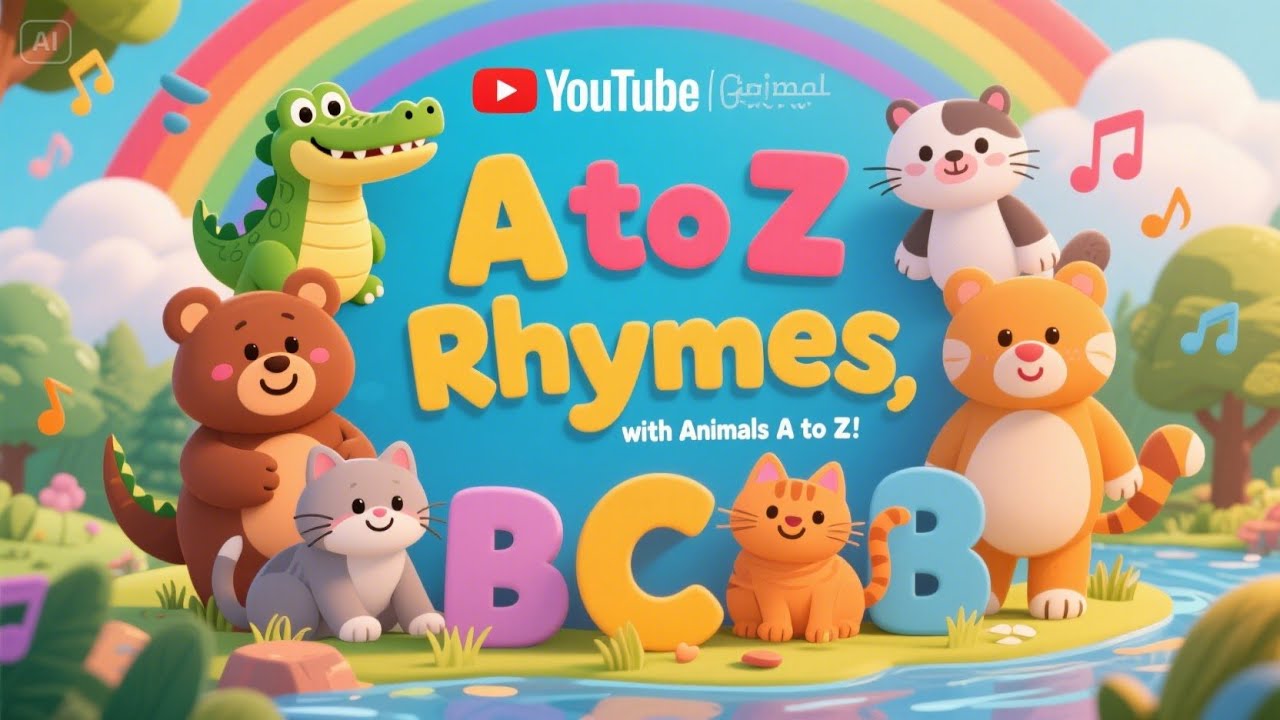 ABC Song – Alphabet Parade with Animals Fun Alphabet Song for Kids ...