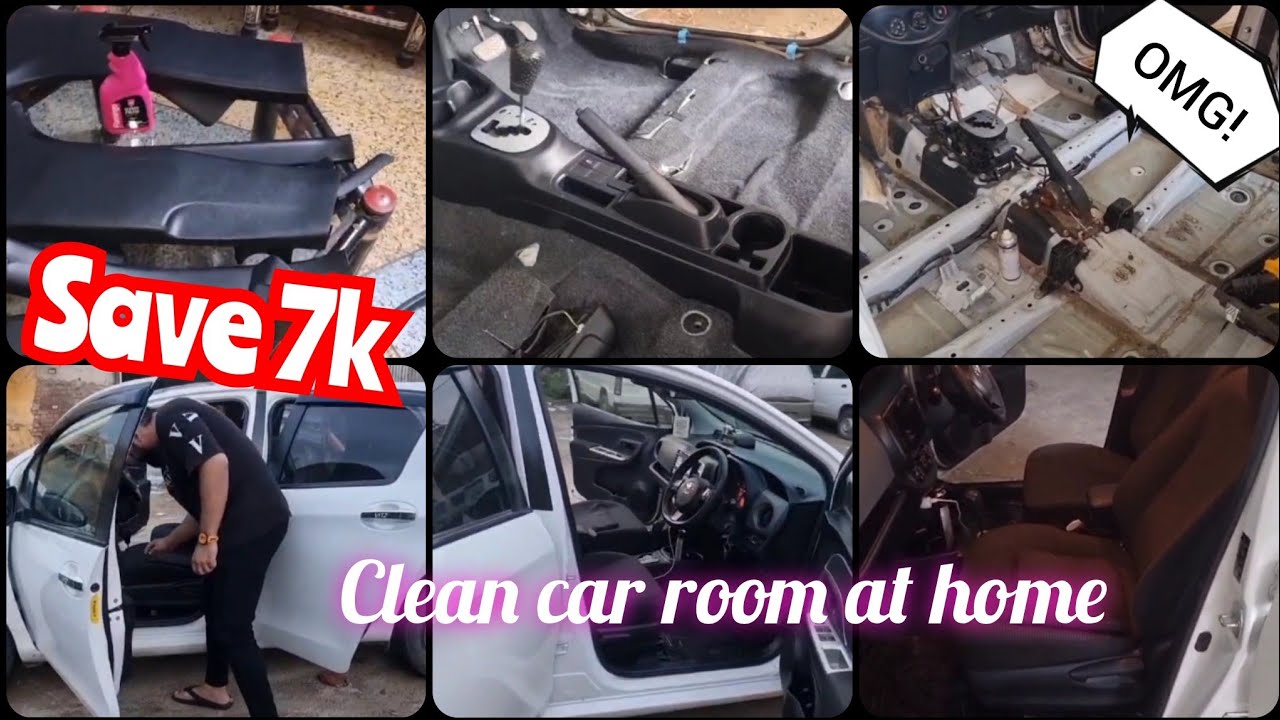how to clean car room at home #car #carcleaning #carpolishing # ...