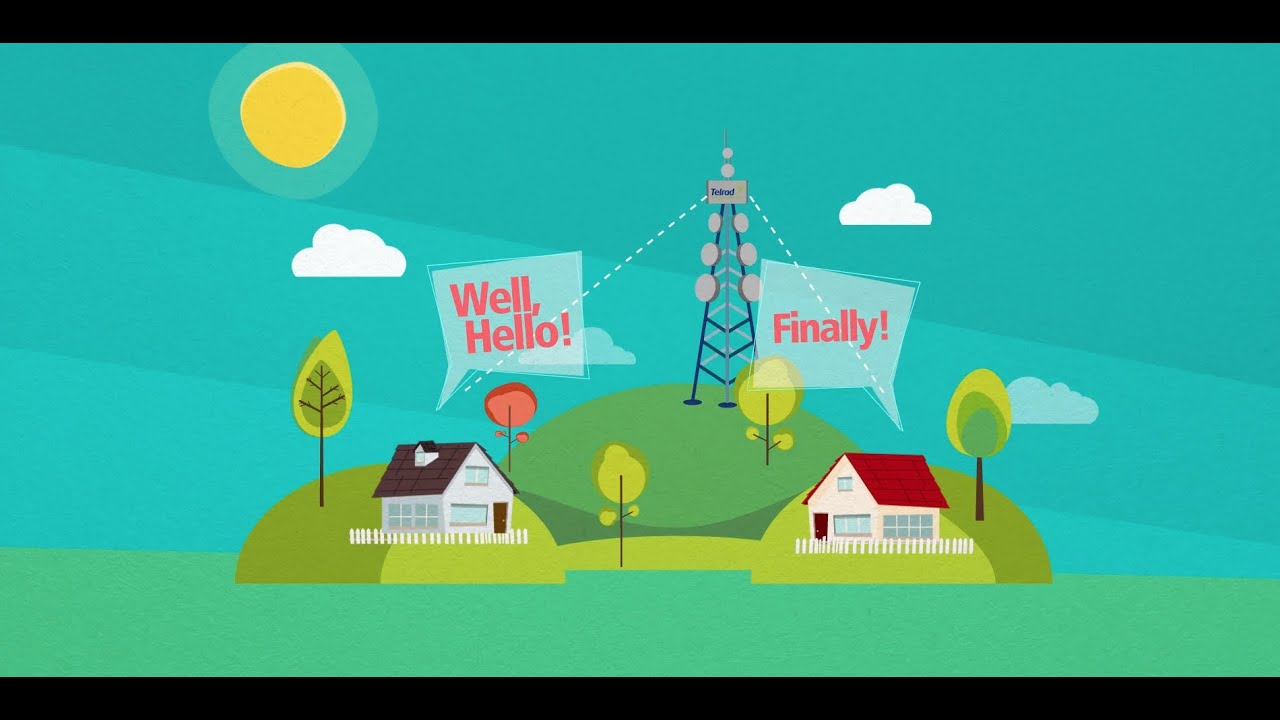 Telrad LTE Customer First Step Internet - YouTube