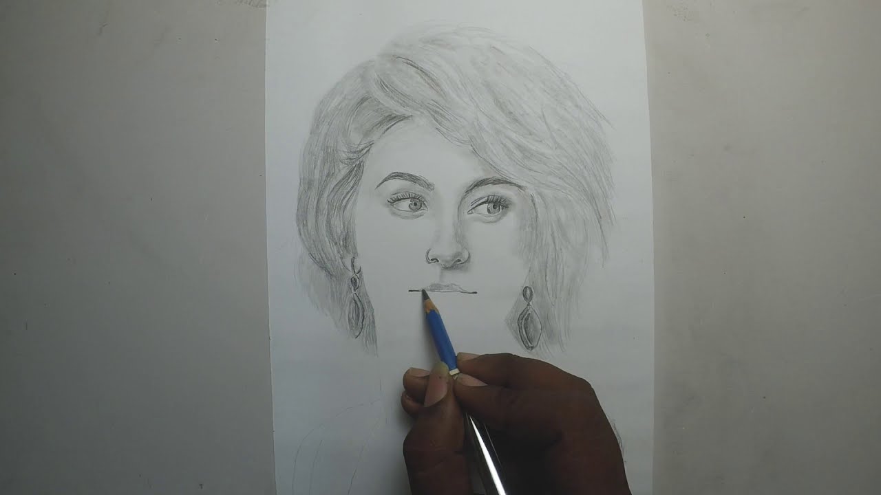 Drawing Paris Jackson - YouTube