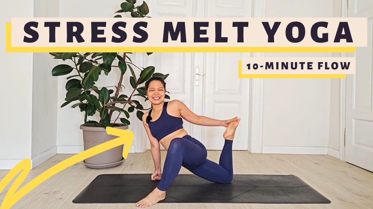 Yoga for Stress Relief | Gentle Calming Stretch | Beginner-Friendly ...
