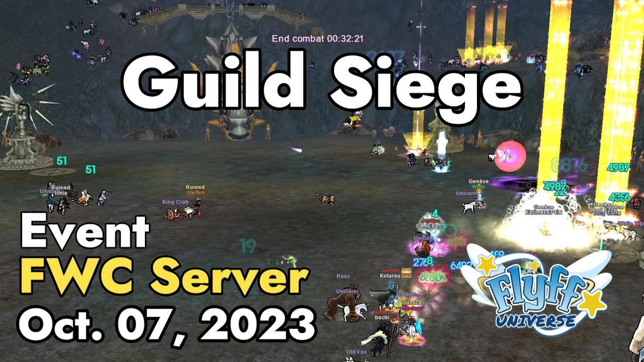 Guild Siege (Flyff World Championship) October 07, 2023 | Flyff ...