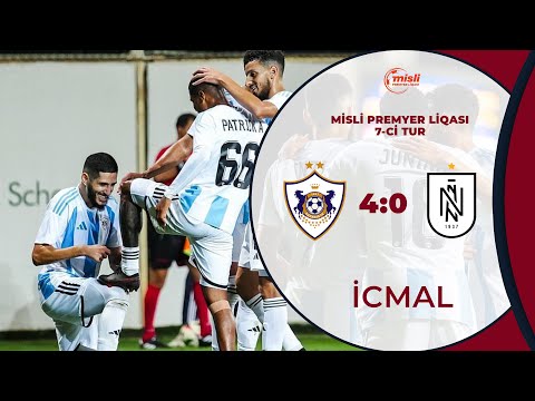 Qarabağ 4:0 Neftçi | Misli Premyer Liqası, 7-ci tur | İCMAL