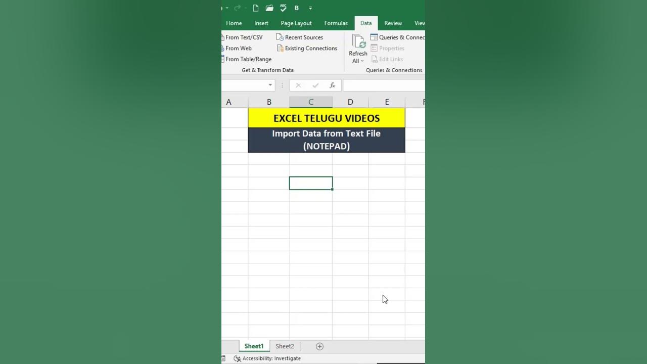 How To Import The Data From Notepad To Excel MS Excel In Telugu YouTube how-to-import-the-data-from-notepad-to-excel-ms-excel-in-telugu-youtube