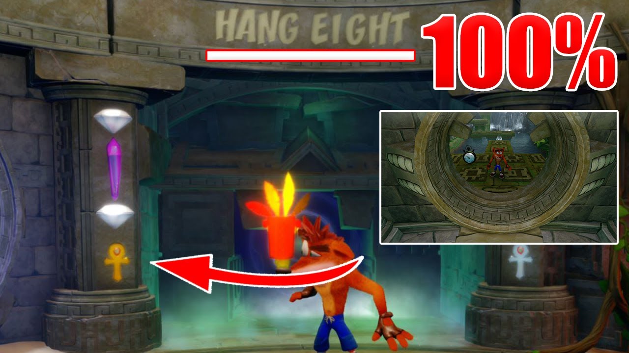 Hang Eight - Gold Relikt Zeitkampf - 100% Platin Guide Crash Bandicoot ...