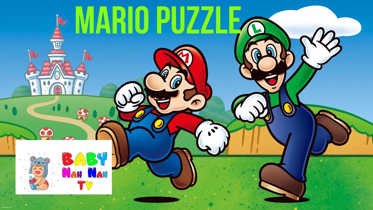 Mario Puzzle for Kids| Learning Videos for Babies & Kids - YouTube