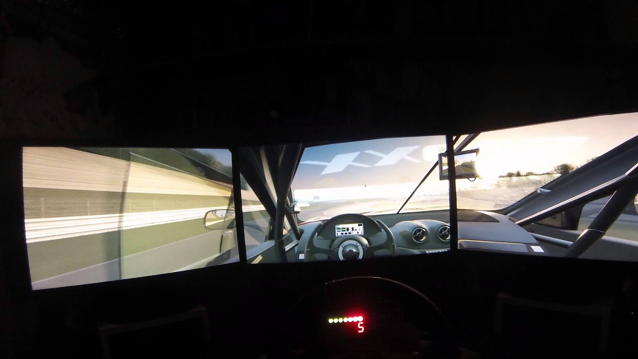 Assetto Corsa Triple Screen Setup | Ferrari 599XX Evo @ Nurburgring ...