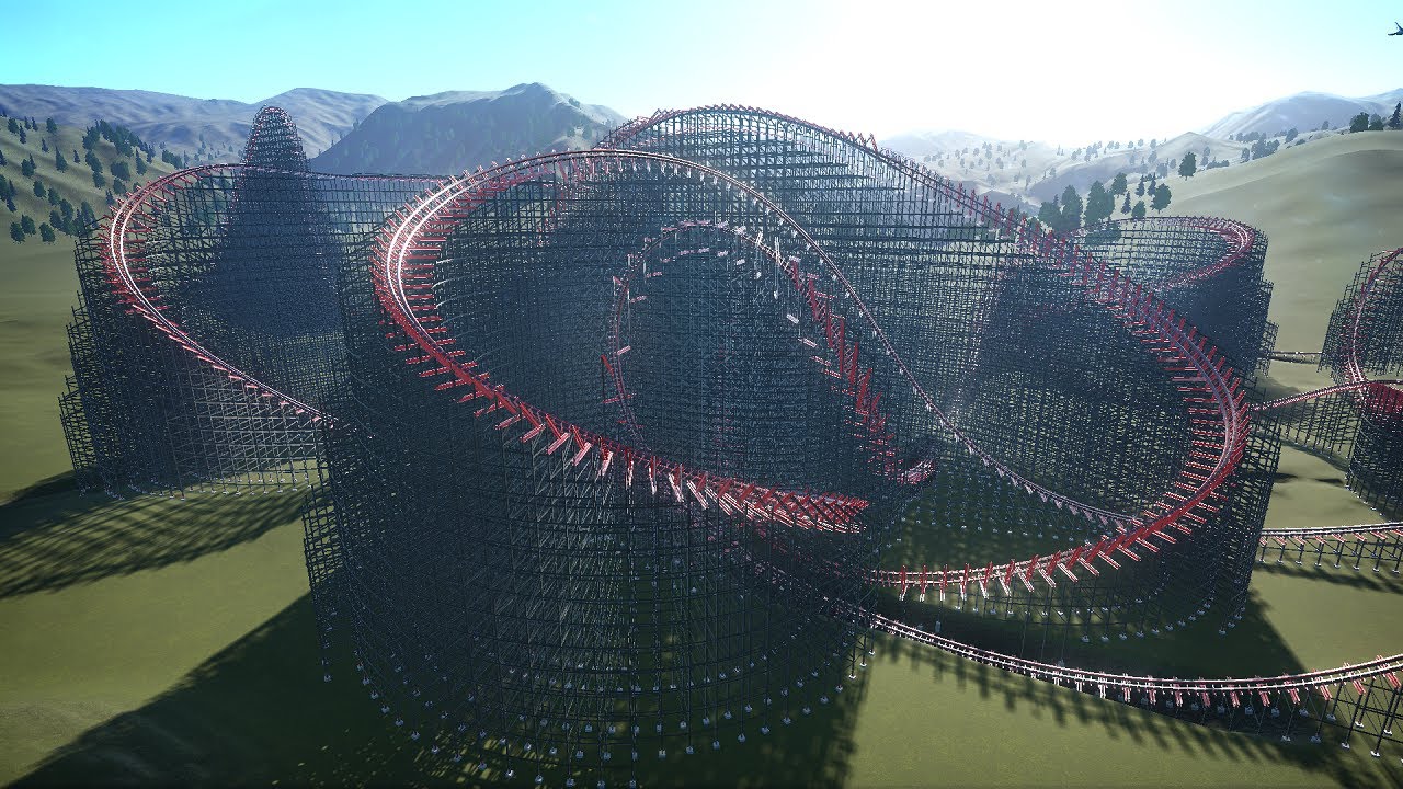 Tactical Wood | 225ft Drop RMC Scream Machine (Randoms Collection) # ...