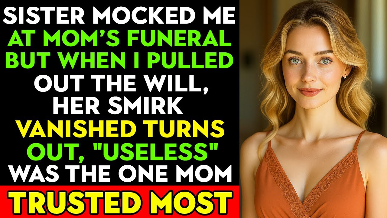 At Funeral, My Sister Mocked: "How does it feel being the most useless one here?"—I asked: "How ...