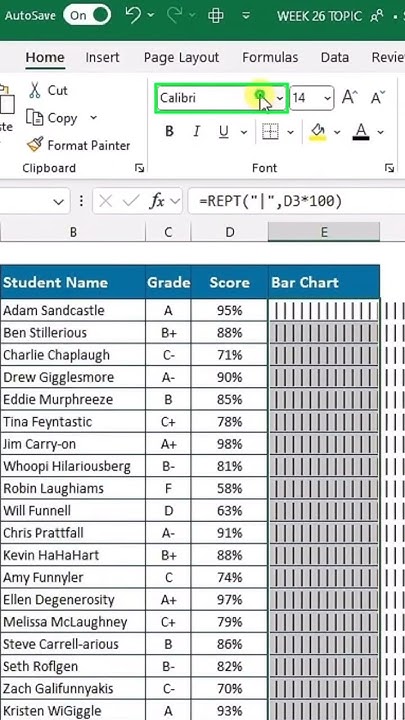 Progress bar chart 📊 in Excel for fresher | Excel beginners to advanced level guide | 2025 - YouTube