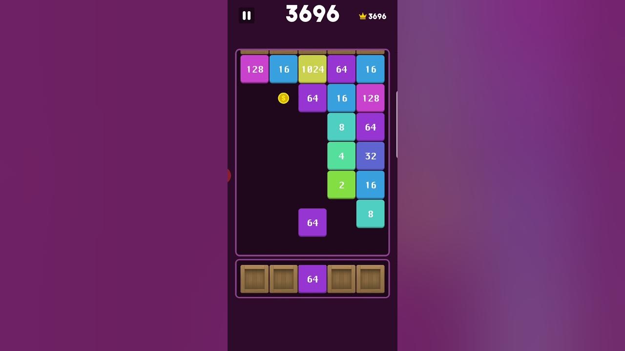 2048 Shoot And Merge Block Number Puzzle Unity Source Code - YouTube