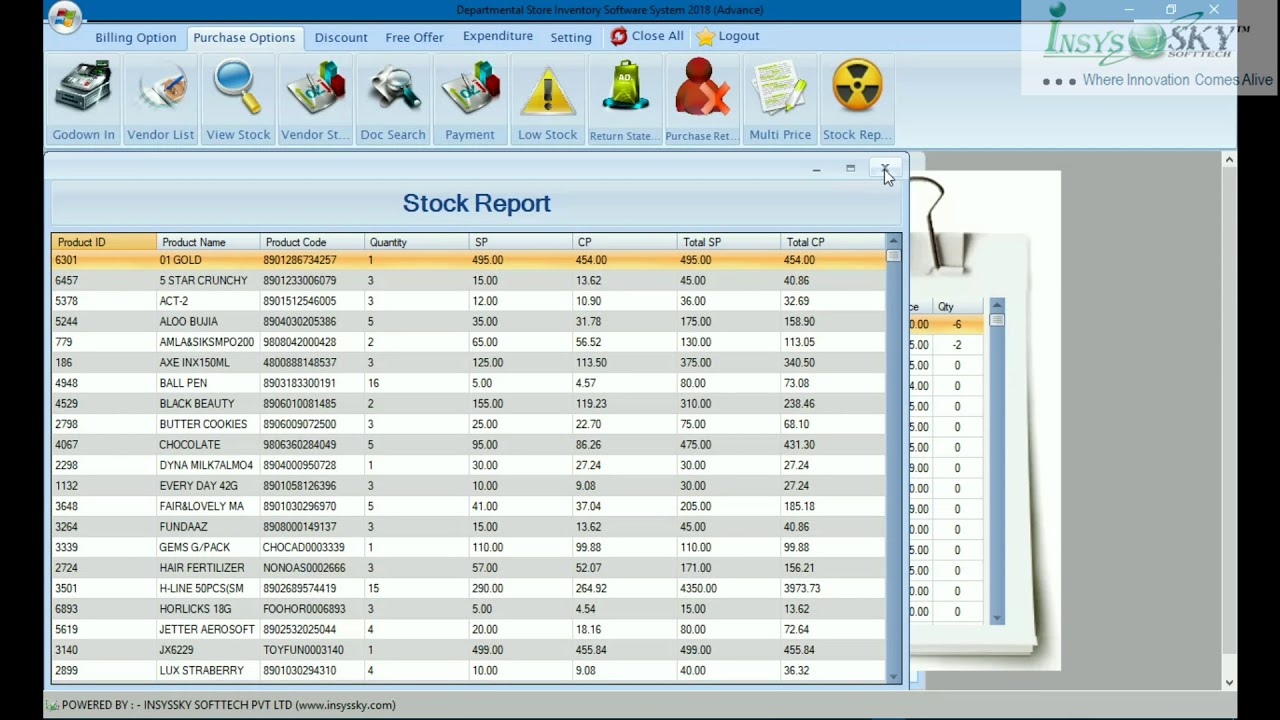 Inventory Management System (Billing Management) - YouTube