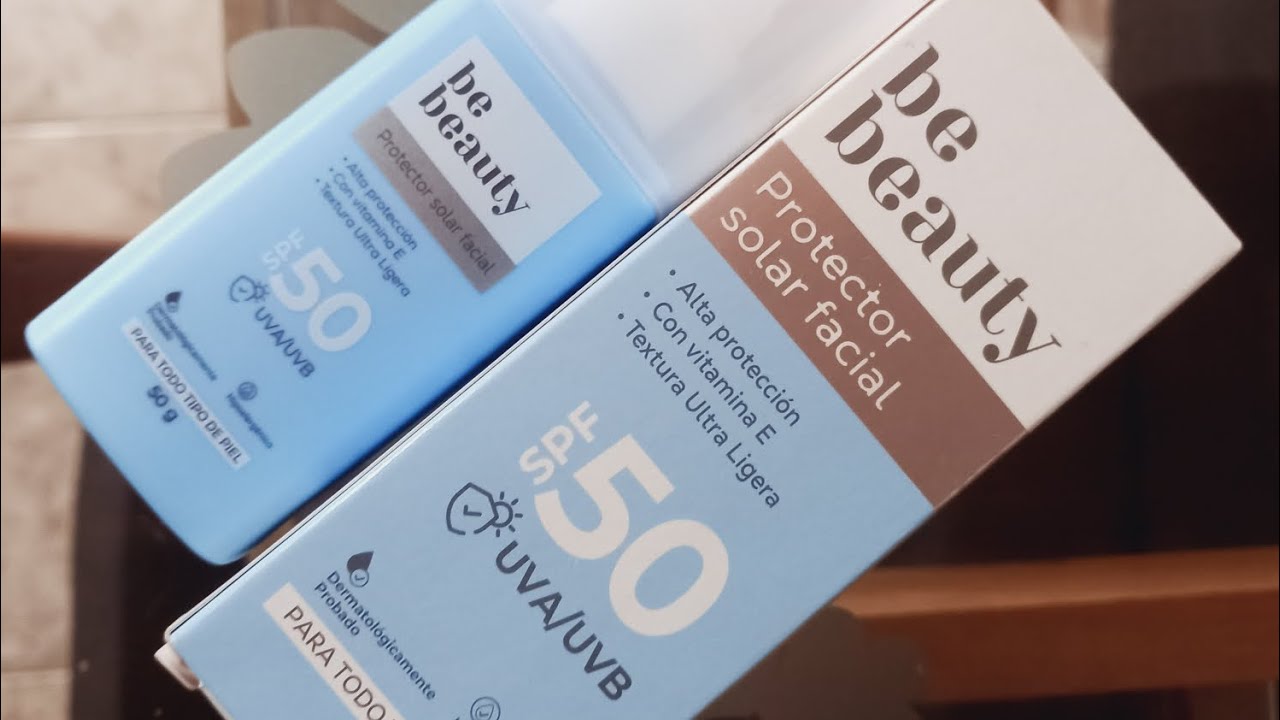 Be beauty Protector solar facial sin color (Tiendas Ara) - YouTube