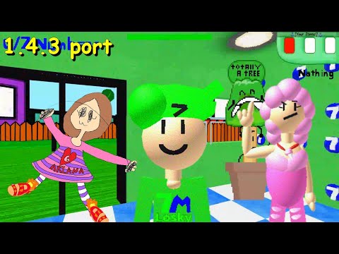 Losky's Basics   Learn Your Luck Skills!V2 4 - Baldi's Basics V.1.4.3 Mod