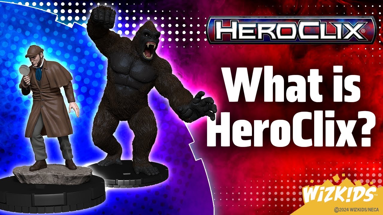 HOW TO PLAY HEROCLIX - DAY 1 What Is Heroclix? - @WizKidsOfficial - YouTube