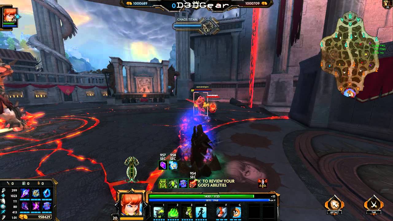 Smite - scylla fastest base to base ever lol - YouTube