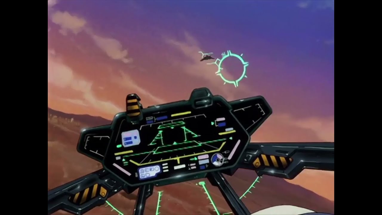 All Macross Plus HUD scenes - YouTube