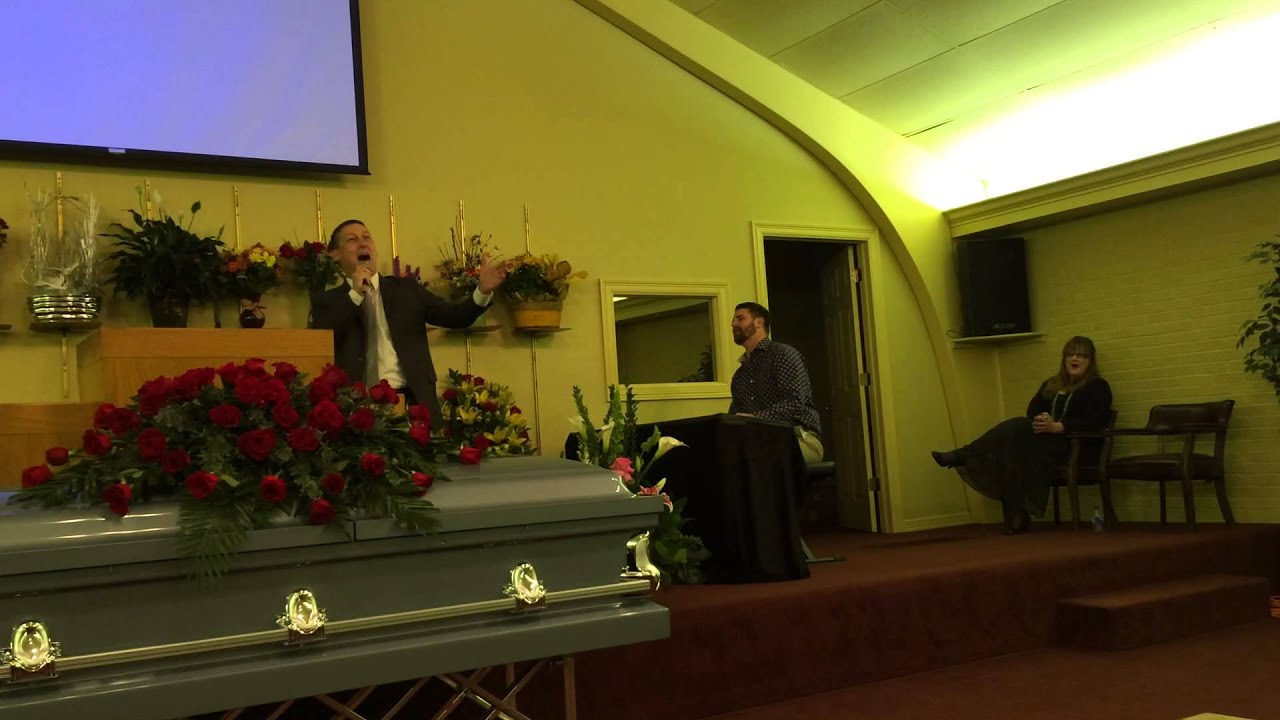 "Midnight Cry" for Charlene Morgan Skaggs funeral service - YouTube