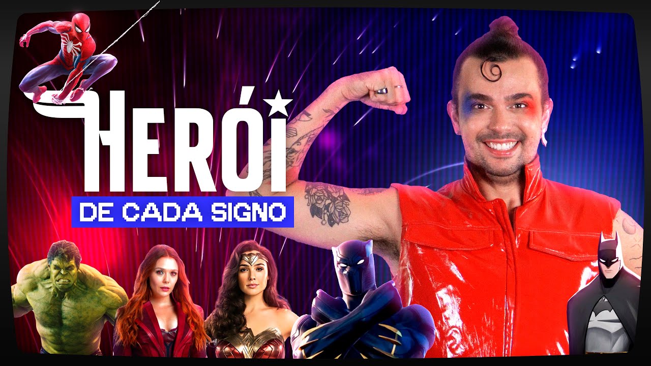 O SUPER HERÓI DE CADA SIGNO | Signos na TV - YouTube