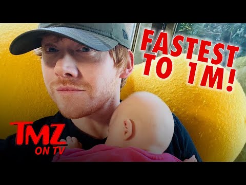 Rupert Grint Shatters Instagram Followers Record | TMZ TV