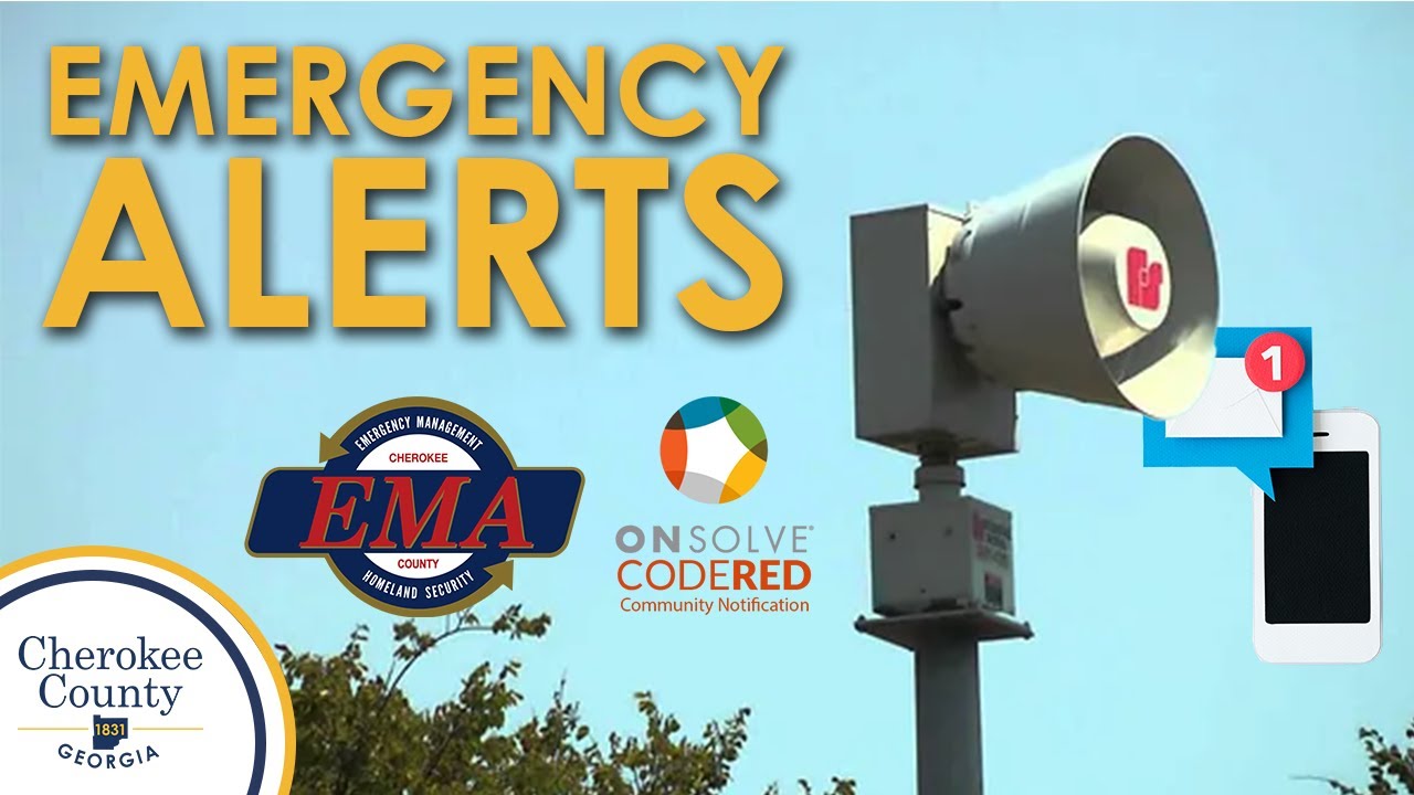 Cherokee County Ga | Emergency Alerts - YouTube