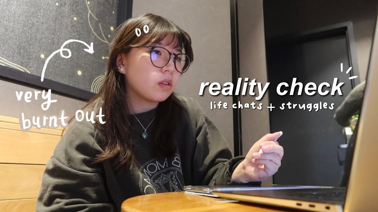 reality check | *unfiltered vlog* 🎧 school stress, mental health chats ...