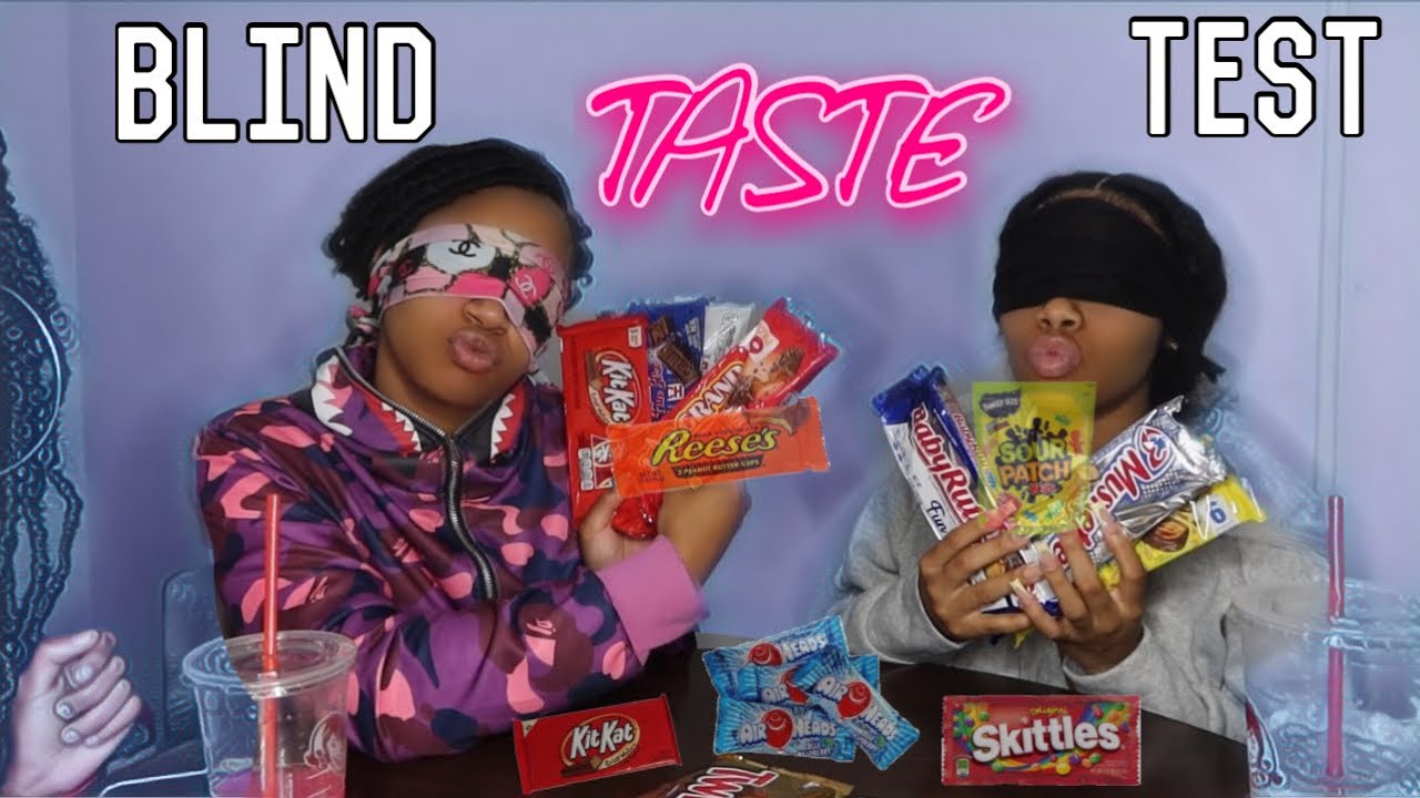 BLIND CANDY TASTE TEST | EDIBLE EDITION - YouTube