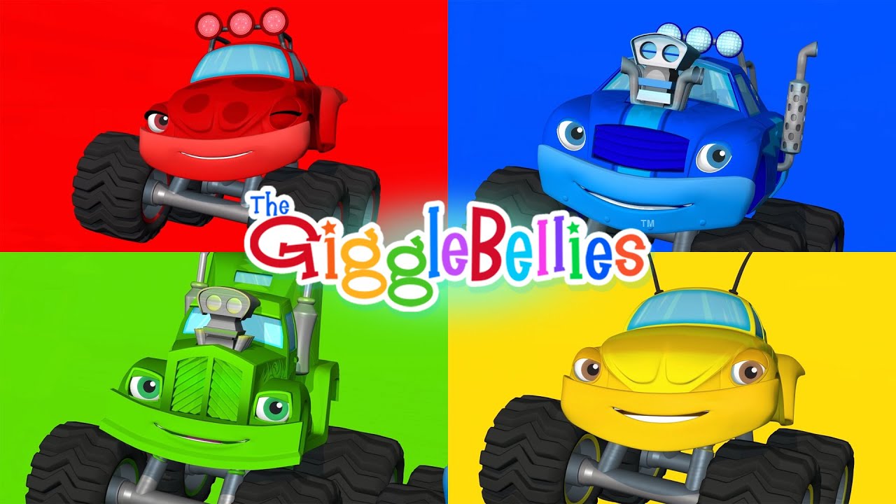 Colors for Kids! | Monster Truck Learning Videos for Kids ...