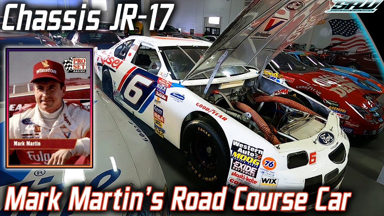 Mark Martin's Winningest Road Course NASCAR Race Car Up Close! The ...