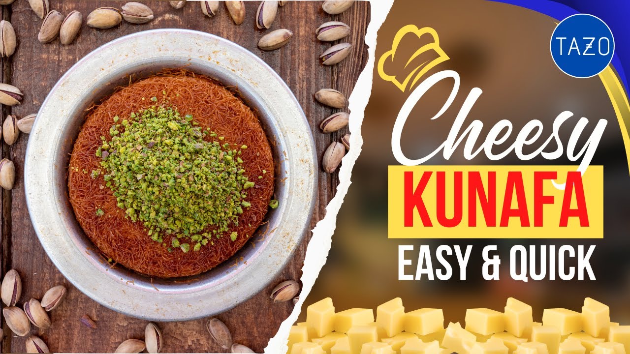 The Most Amazing KUNAFA Recipe Ever! | Eid Recipe | Turkish Kunefe ...